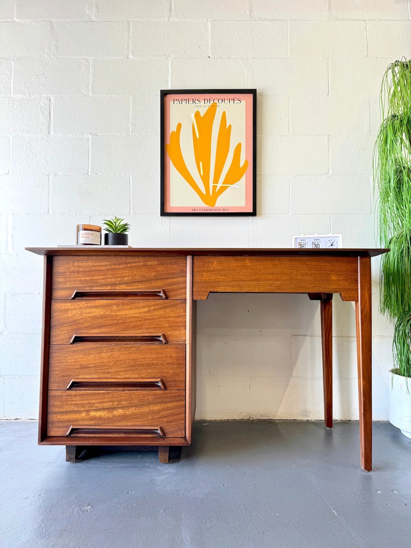 Mid Century Writing Desk by Drexel 'Perspective' – Warehaus Orlando